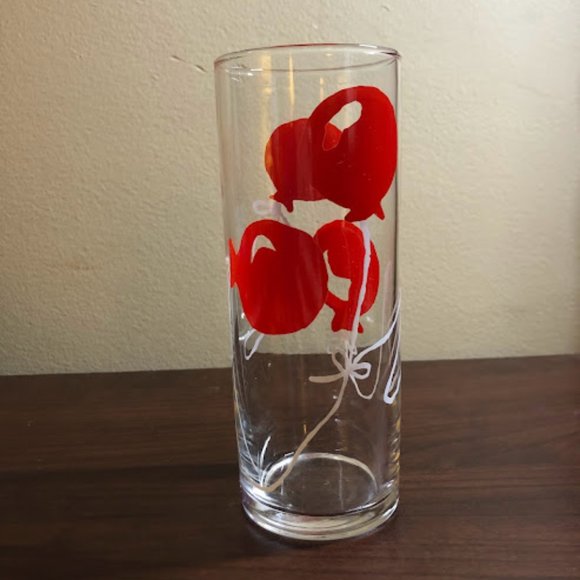 Kitchen | Vintage Libby Red Balloon Glass | Poshmark